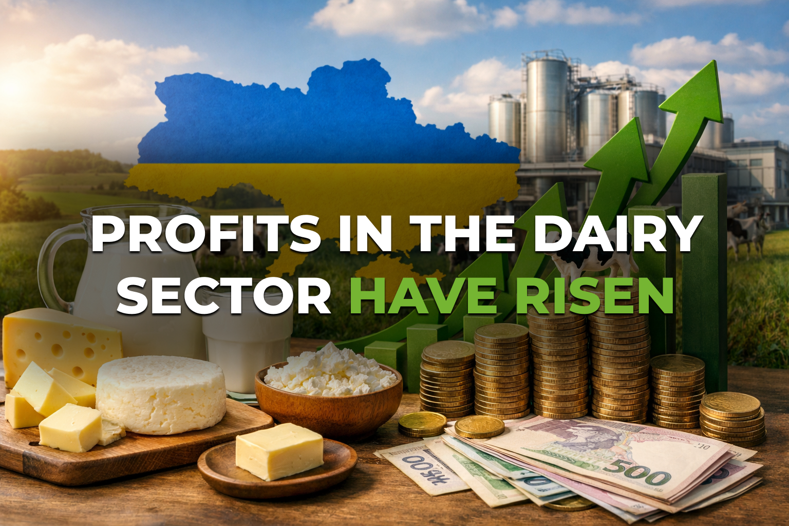 Profits in the dairy sector have risen - Ua Dairy
