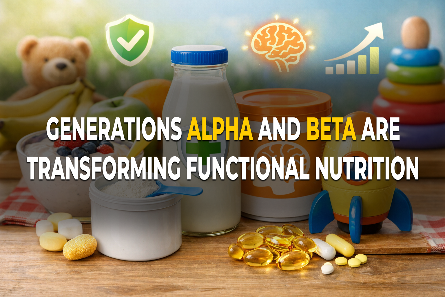 Generations Alpha and Beta are transforming functional nutrition - Ua Dairy
